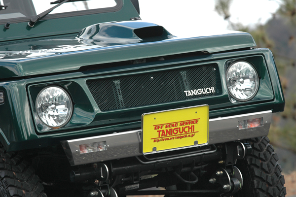 レーシンググリーンJA11幌ジムニー | ジムニーのカスタムパーツ専門店 | オフロードサービスタニグチ