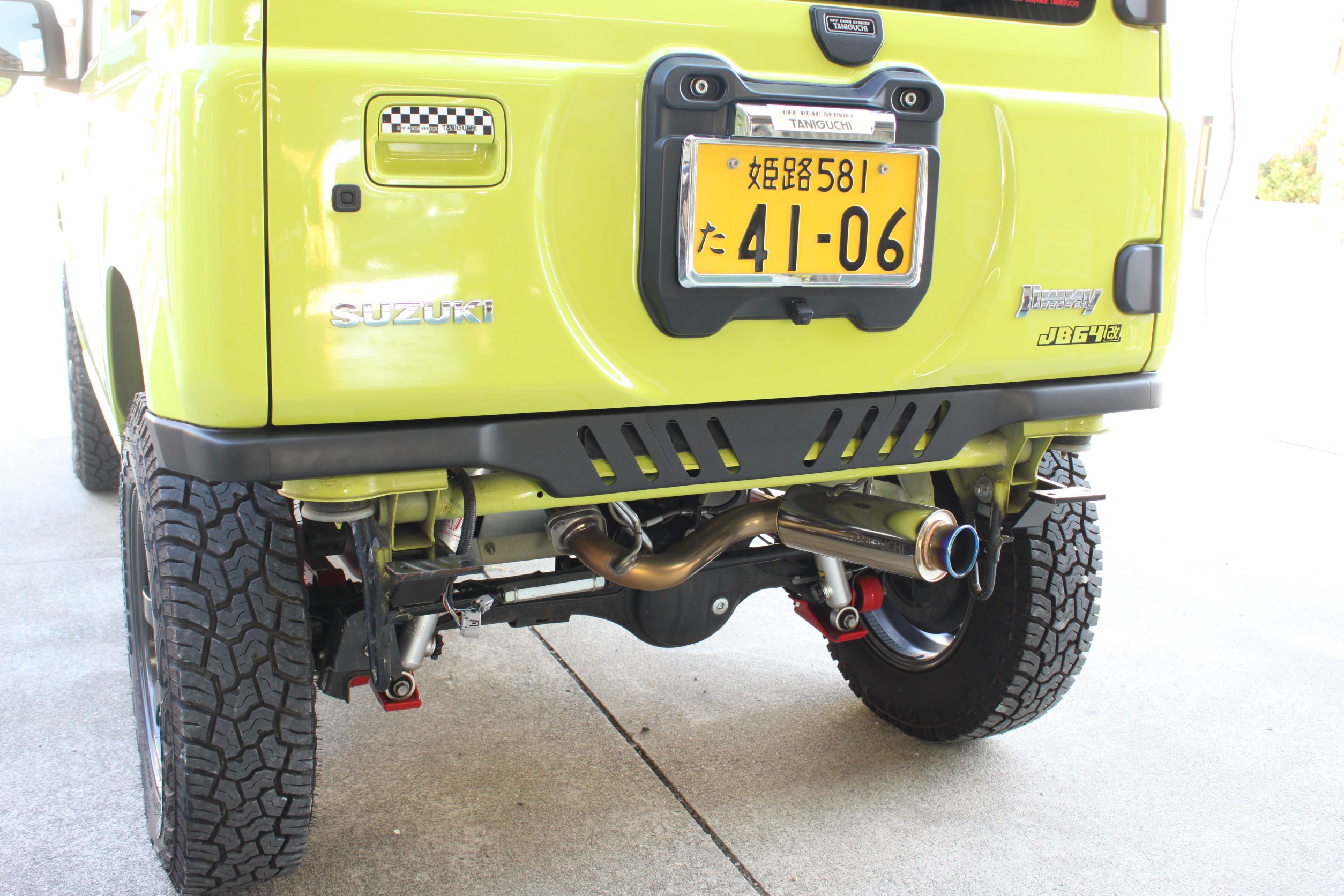 JB64用リアエプロン発売！ | ジムニーのカスタムパーツ専門店 | オフロードサービスタニグチ